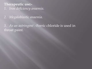 Haematinics | PPTX