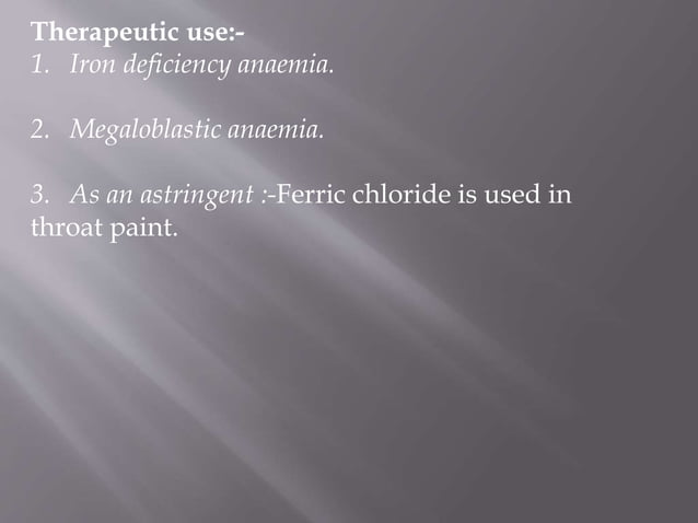 Haematinics | PPTX | Blood Disorders | Diseases and Conditions