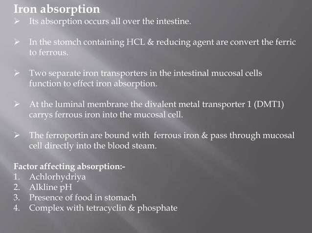 Haematinics | PPTX | Blood Disorders | Diseases and Conditions