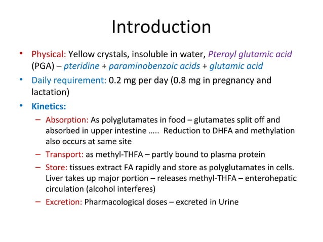 Haematinics | PPT | Blood Disorders | Diseases and Conditions