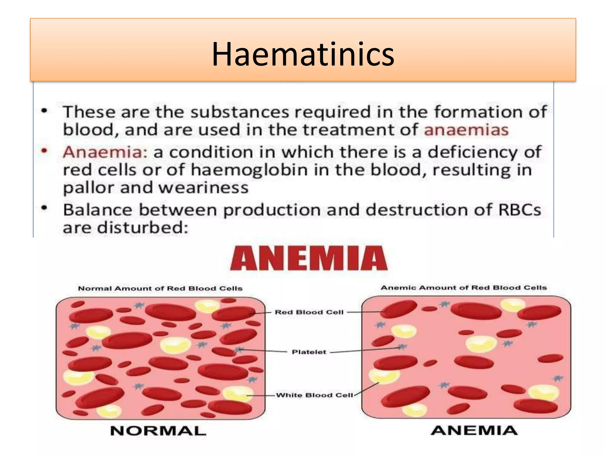 Haematinics | PDF | Chemistry | Science