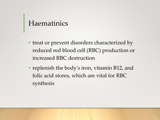 Haematinics and EPO.pptx