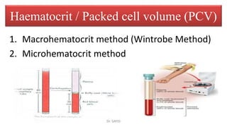 Haematocrit | PPTX