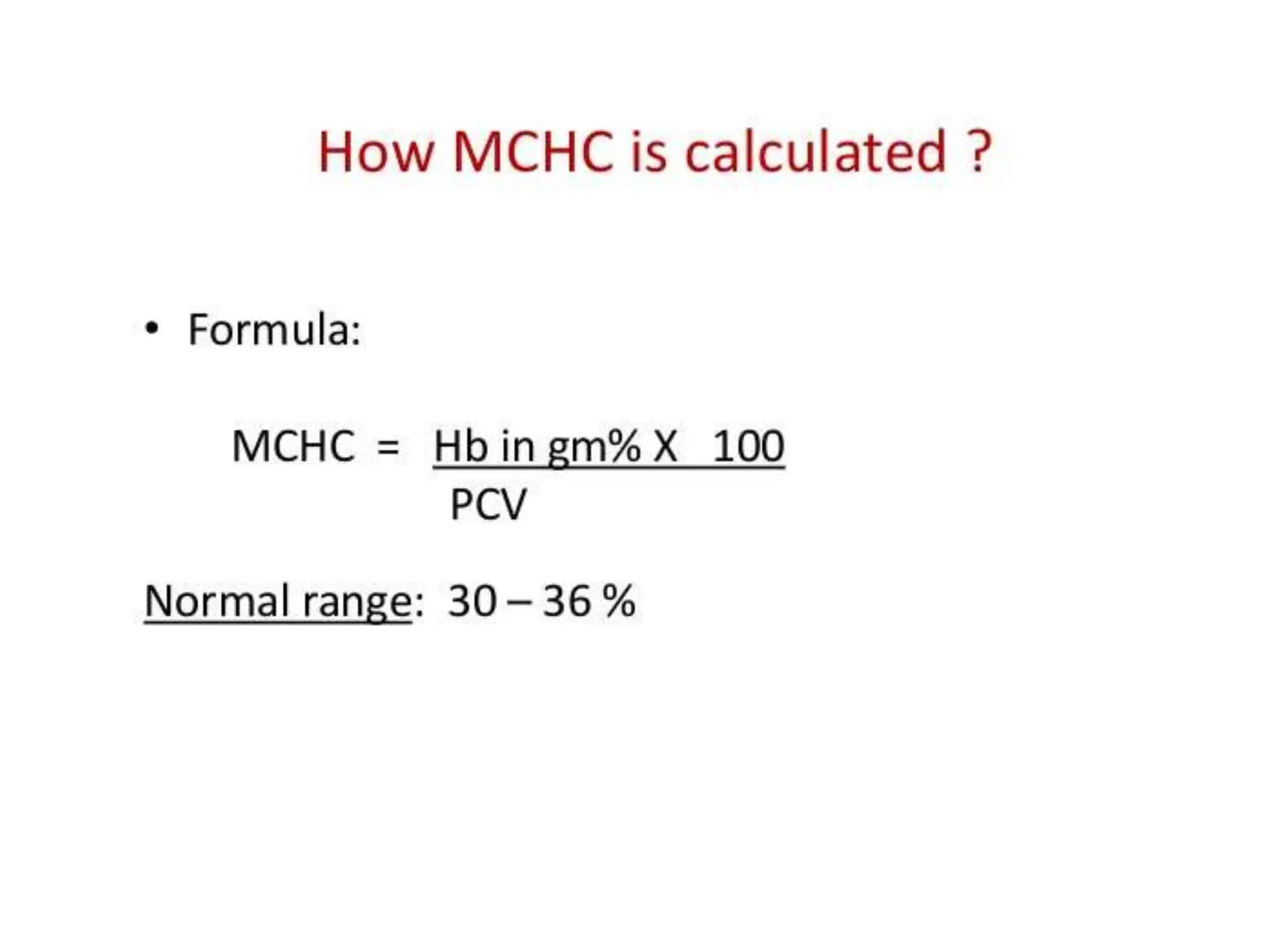 Determination of Haematocrit in diagnostic hematology | PPT