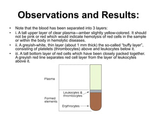 Determination of Haematocrit in diagnostic hematology | PPT