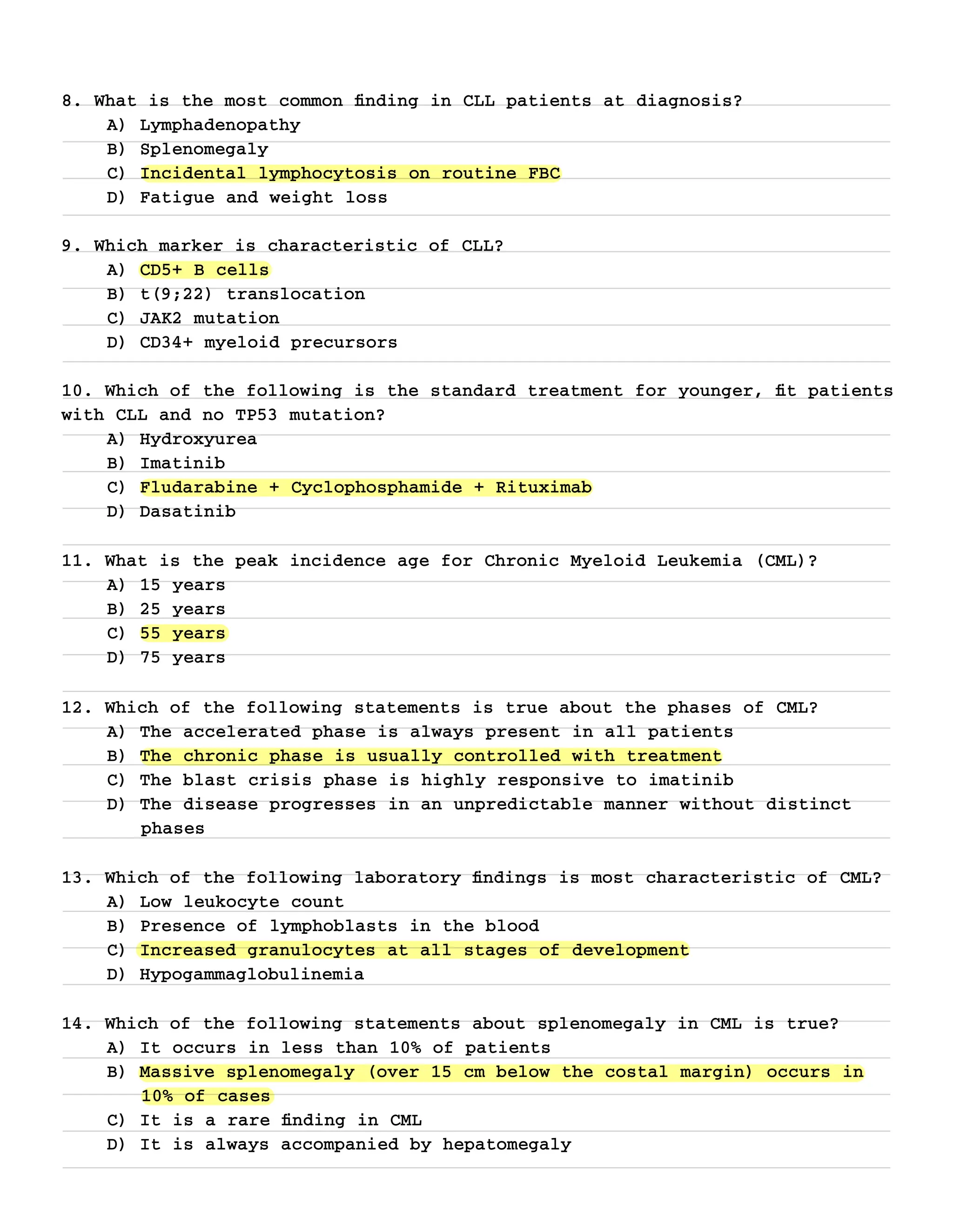 Haematological malignancies (acute lymphoblastic leukaemia (ALL), acute ...