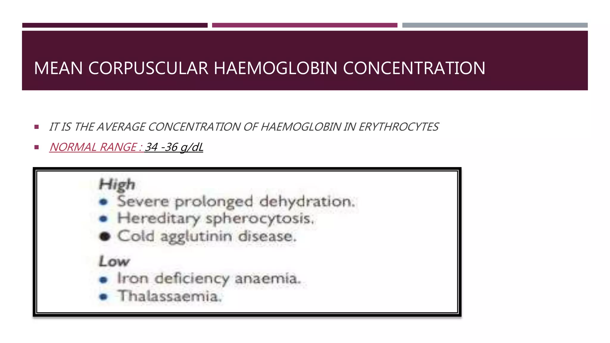 Haematological tests | PPTX