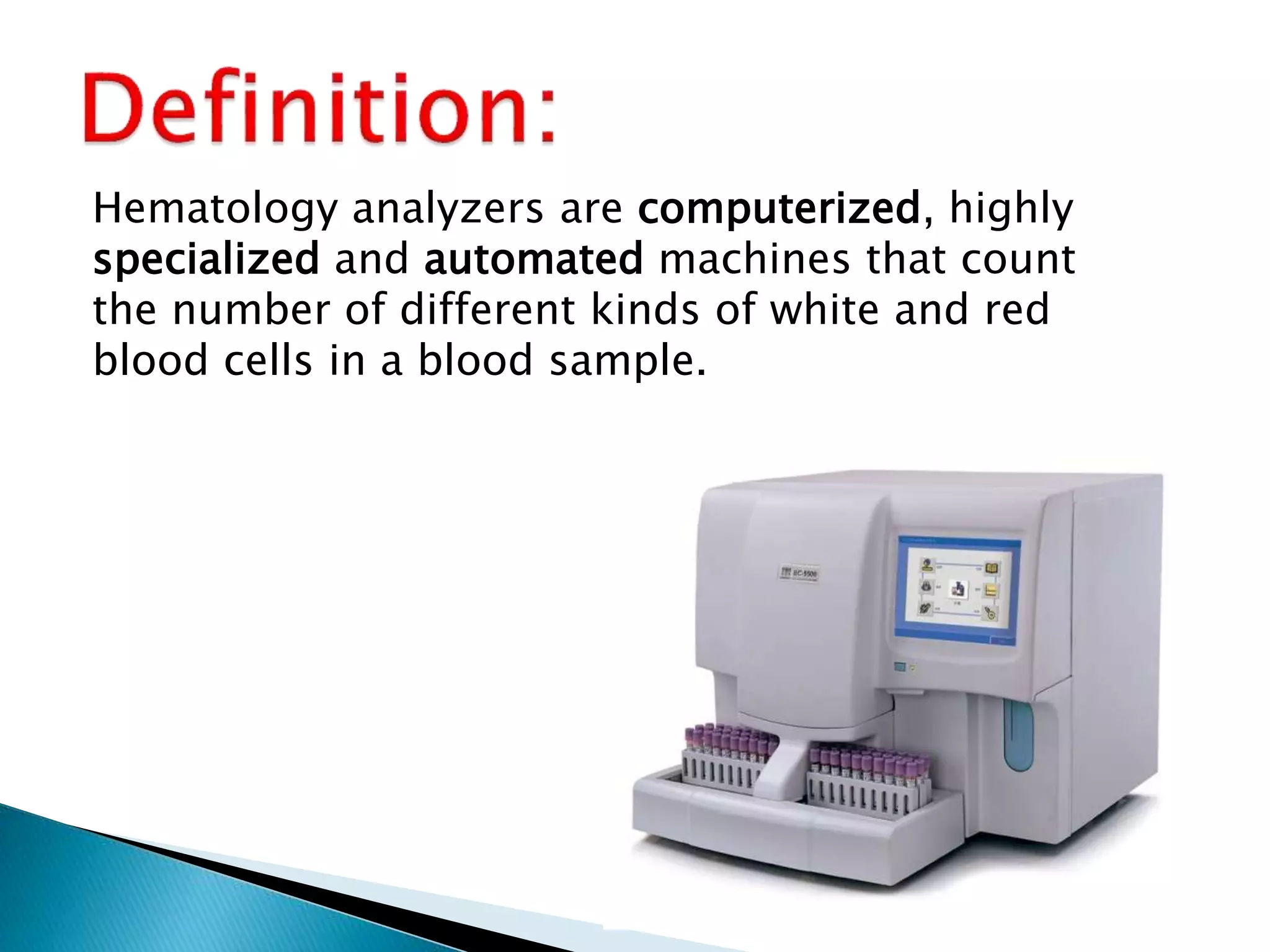 Haematology Analyzer | PPTX