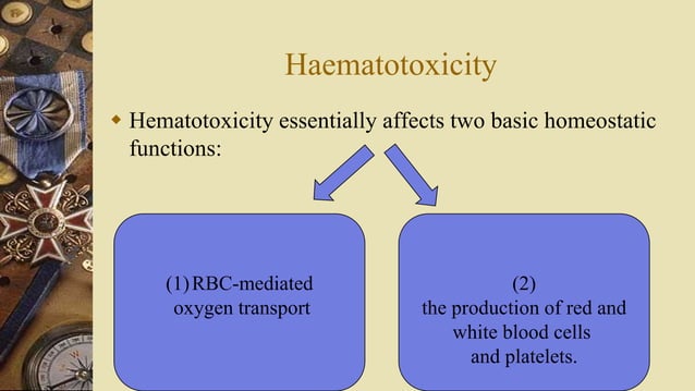 Haematotoxicity & Local Toxicity.pptx | Blood Disorders | Diseases and ...