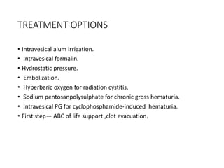 Haematuria management new | PPT
