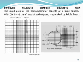 Demonstration of Hemocytometer Power point | PPTX