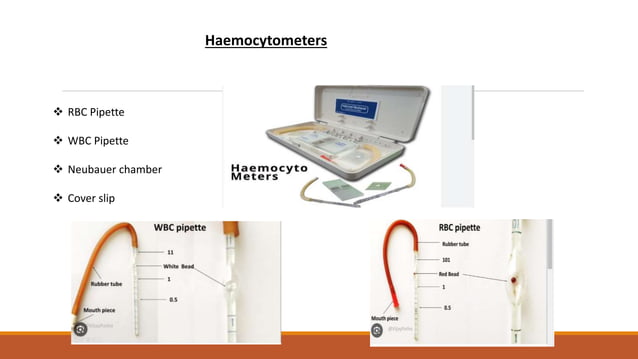 haemocytometer (AARTI PAL).pptx M Pharmacy | PPT