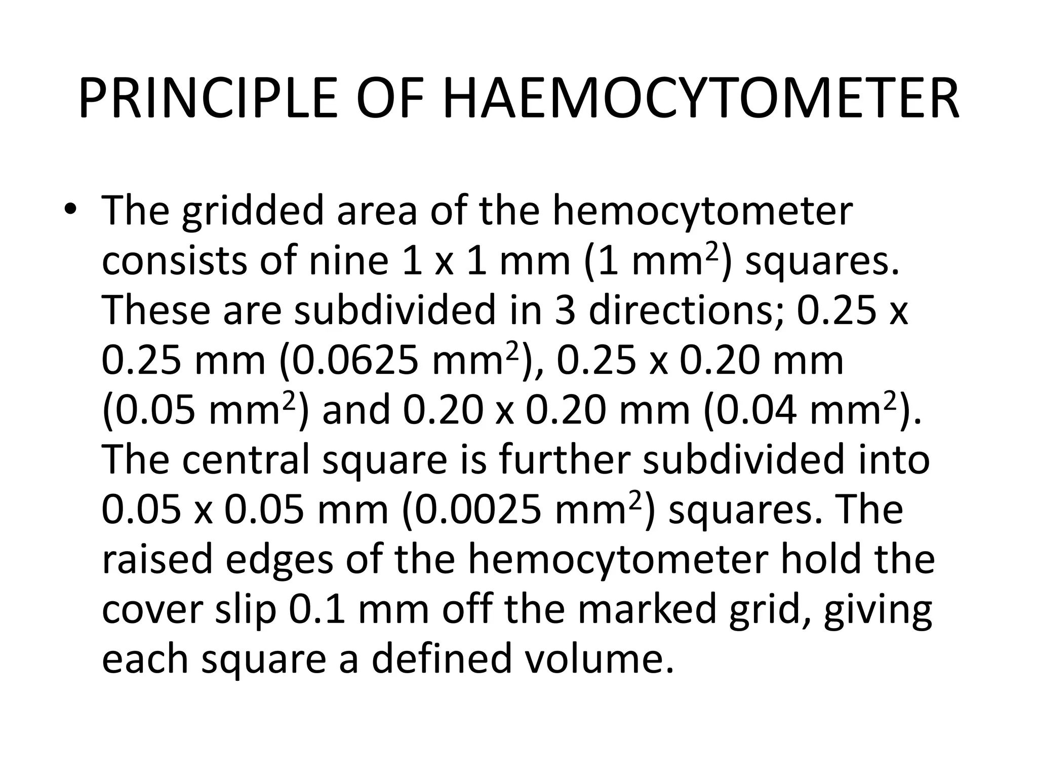 Haemocytometer ppt animal cell culture | PPTX