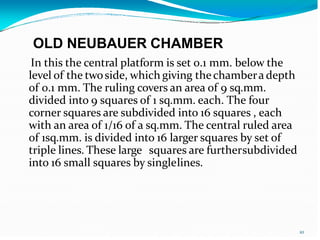 Haemocytometry | PPT