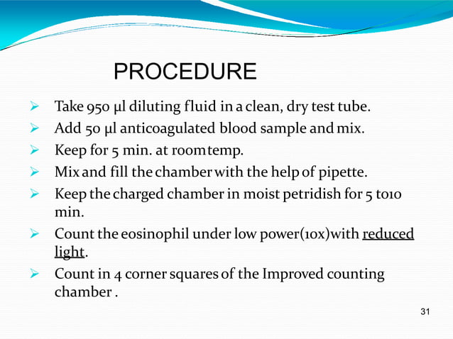 Haemocytometry | PPT