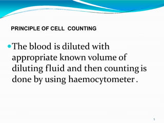 Haemocytometry | PPTX