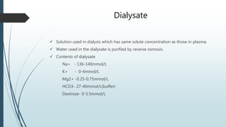Haemodialysis | PPTX