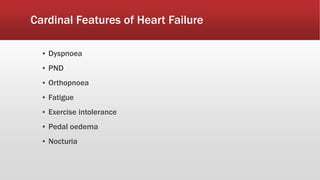 Haemodynamic changes in heart failure | PPTX