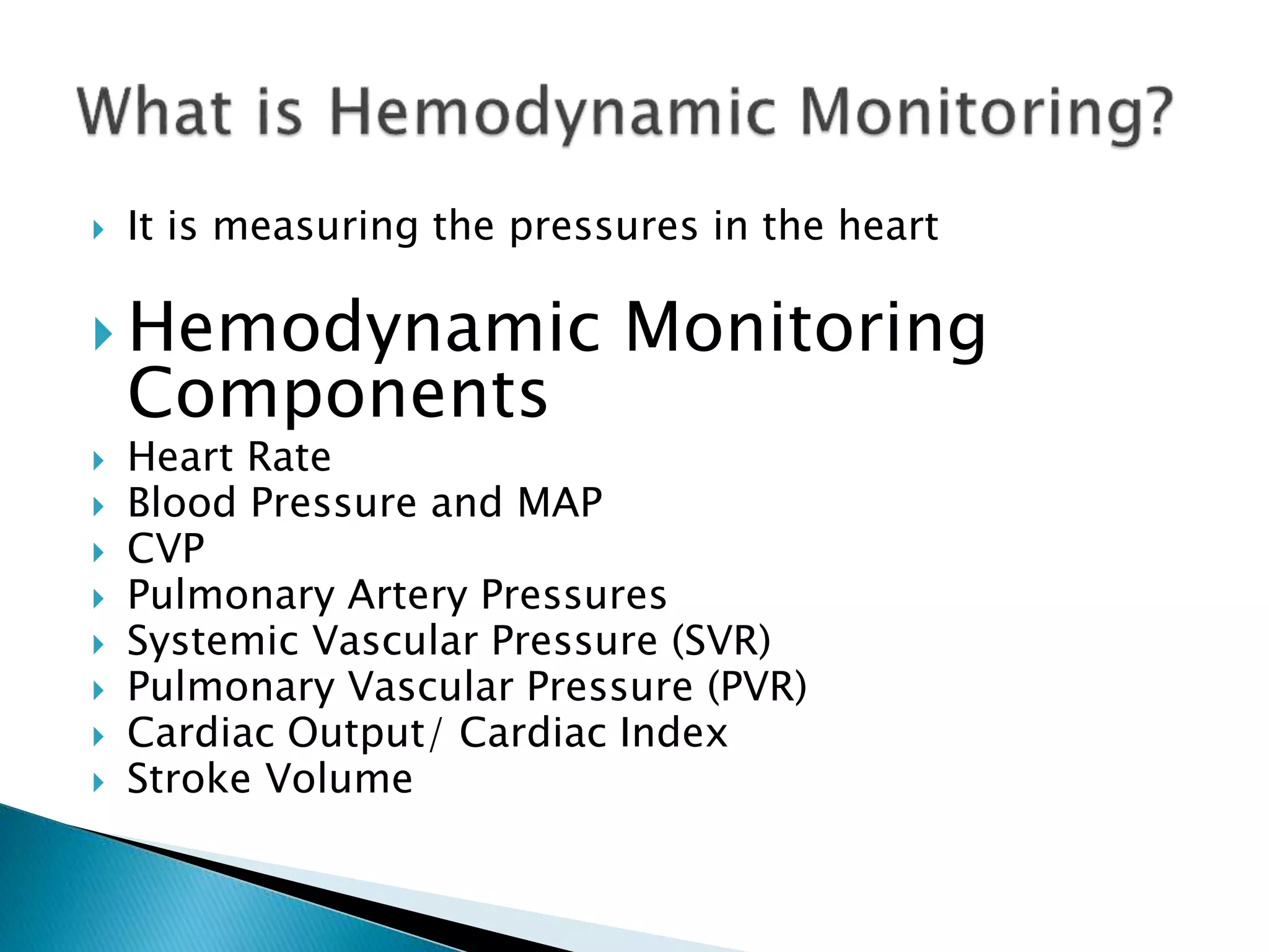 Haemodynamic monitoring during cpb | PPTX