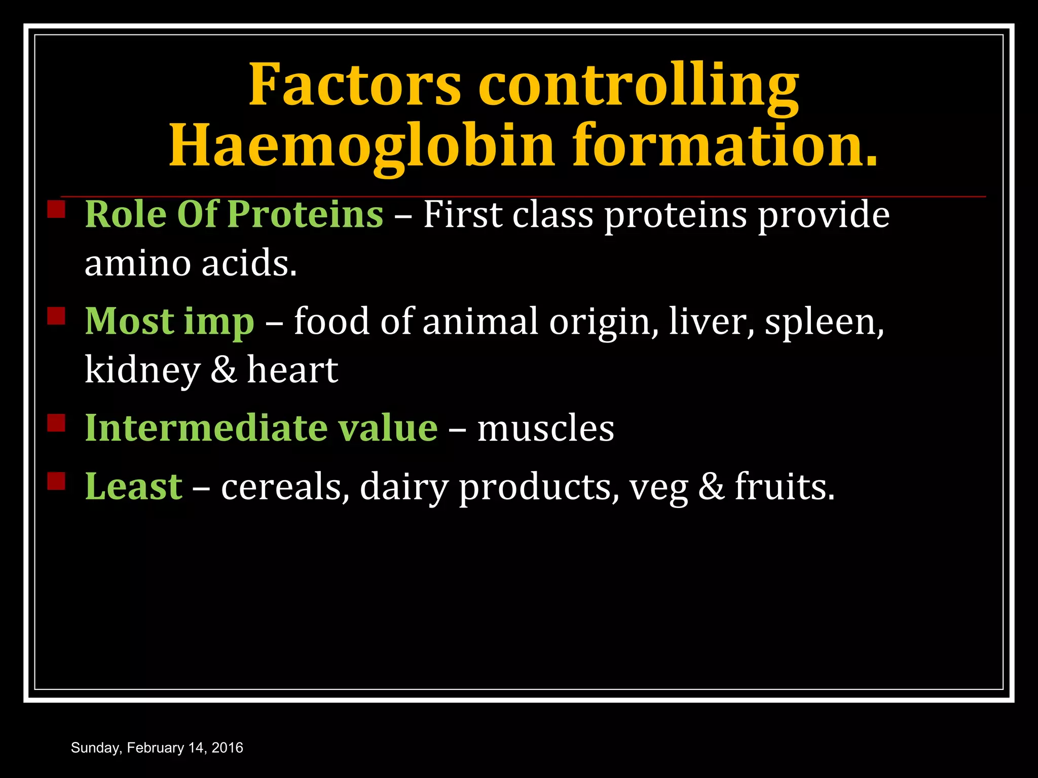 Haemoglobin | PPT