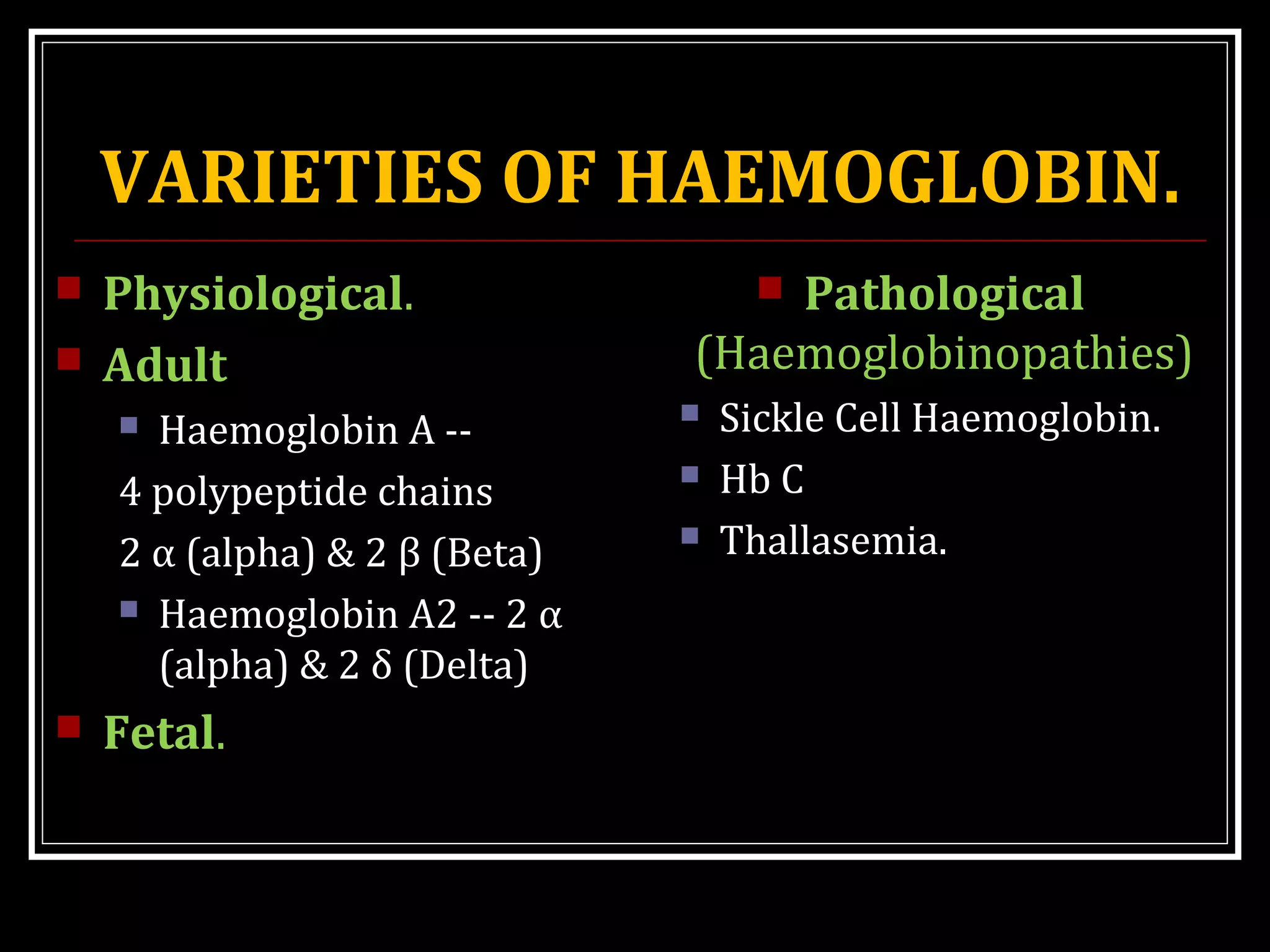 Haemoglobin | PPT