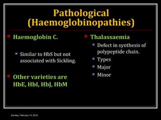 Haemoglobin | PPT