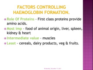 hemoglobin and its functions,forms,structure | PPT