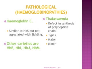 hemoglobin and its functions,forms,structure | PPT