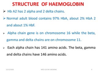 Haemoglobin and Gas Transport.pptx
