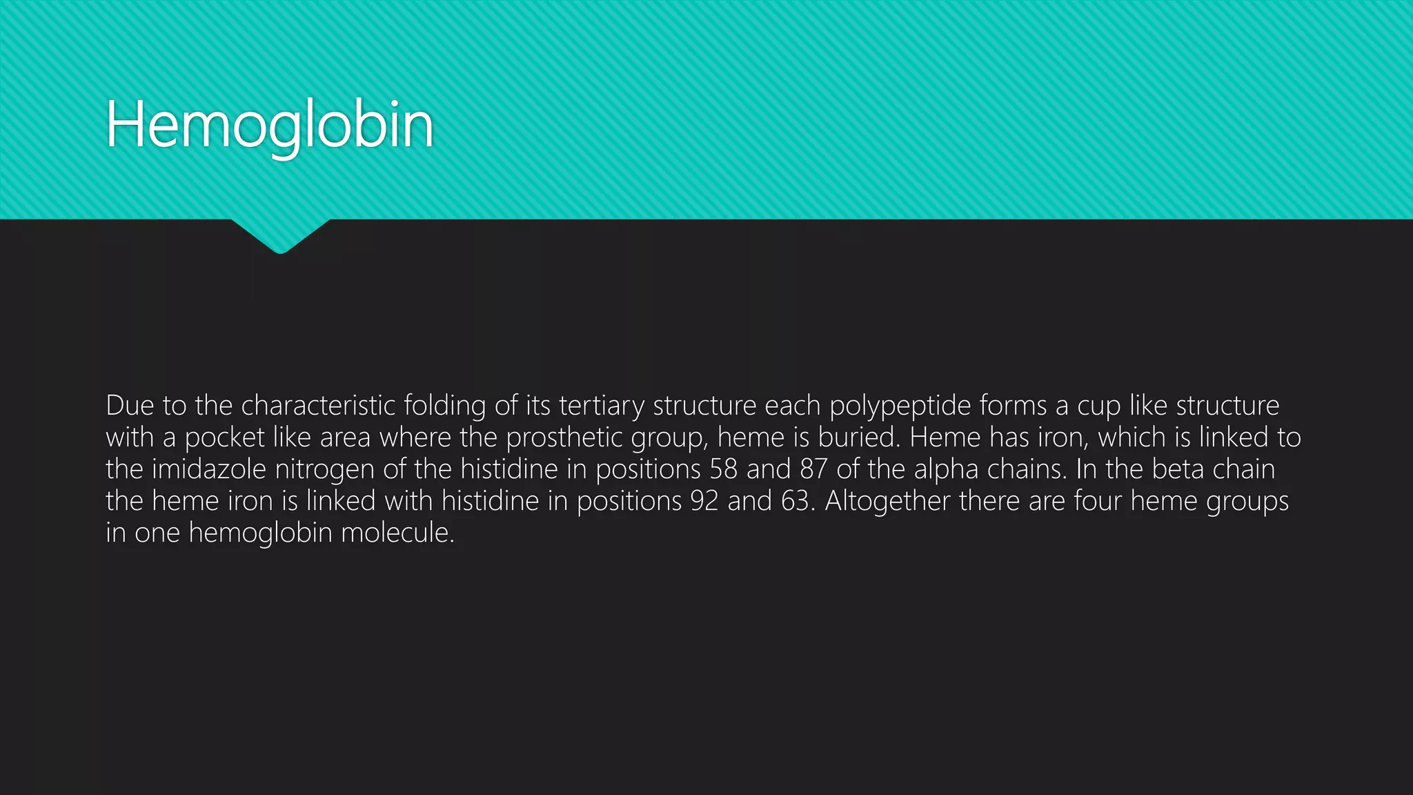 haemoglobin derivatives and disorder | PPT
