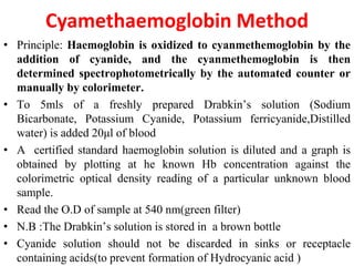 HAEMOGLOBIN CONCENTRATION,COMPLETE BLOOD COUNT AND HAEMATOLOGY INDICES.pdf