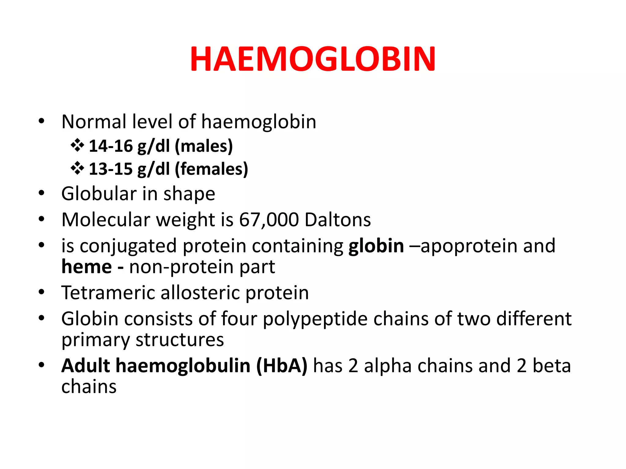 HAEMOGLOBIN & MYOGLOBIN STRUCTURE.pptx