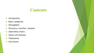 Haemoglobinopathies | PPTX