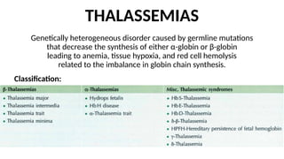 HAEMOGLOBINOPATHIES Pathogenesis and Clinical features.pptx