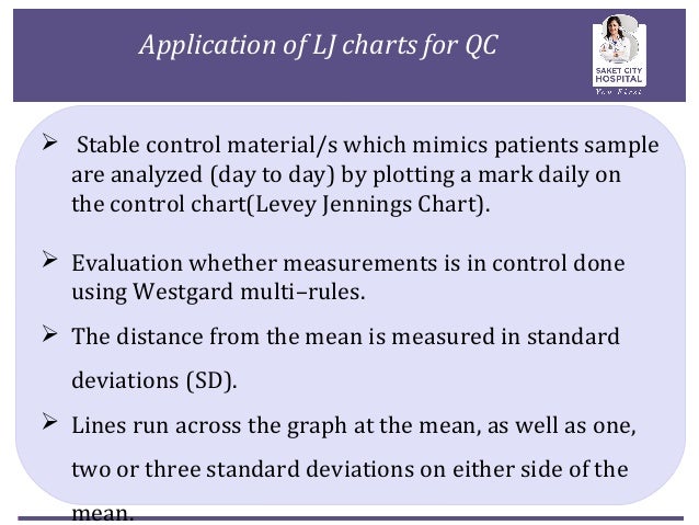 Haemoglobin quality control by maintaining levey jennings chart