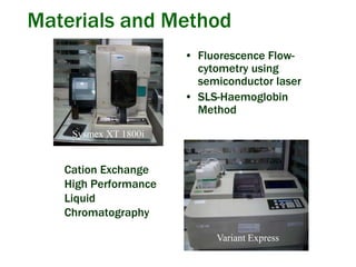 Is haematological profile an indicator of thalassemia traits? A ...