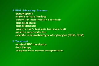 Haemolytic anaemia | PPT
