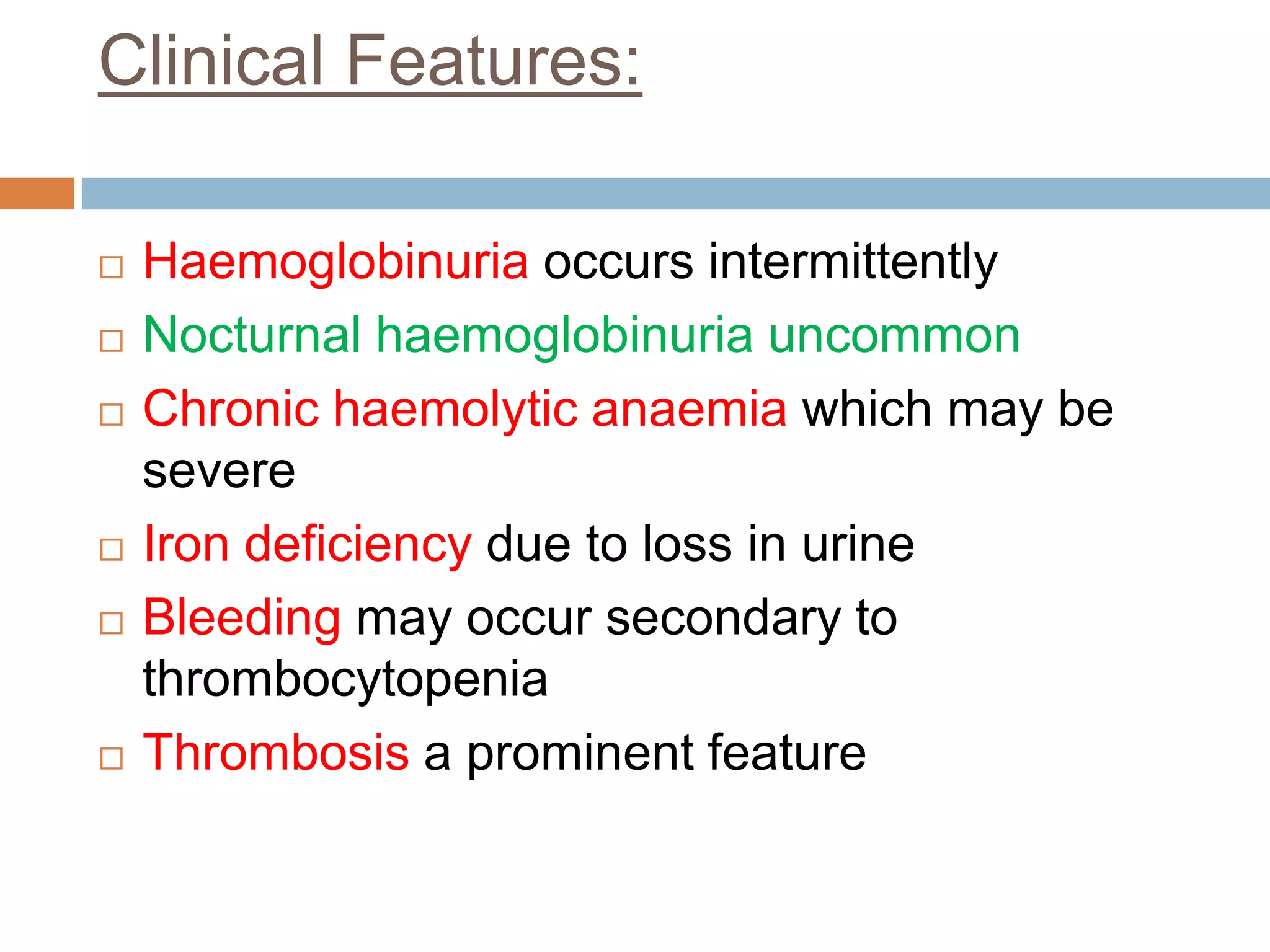 Haemolytic anaemia | PPTX