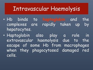 Haemolytic anaemias | PPTX