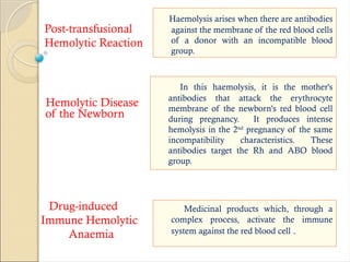 Haemolytic anemia , hematologia resumida .pptx | Blood Disorders ...