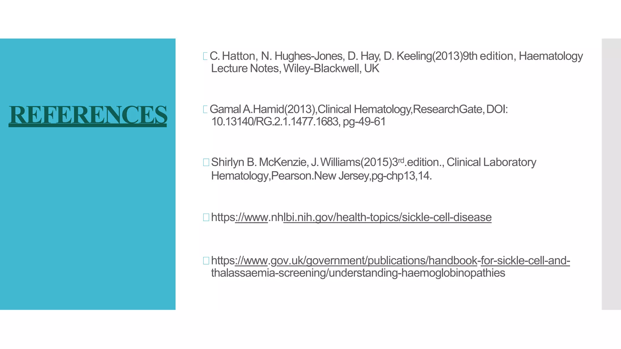 Haemolytic anemia | PDF