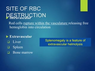Haemolytic anemia | PPTX