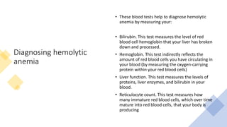 Haemolytic anemia pratyasha paripurna | PPTX