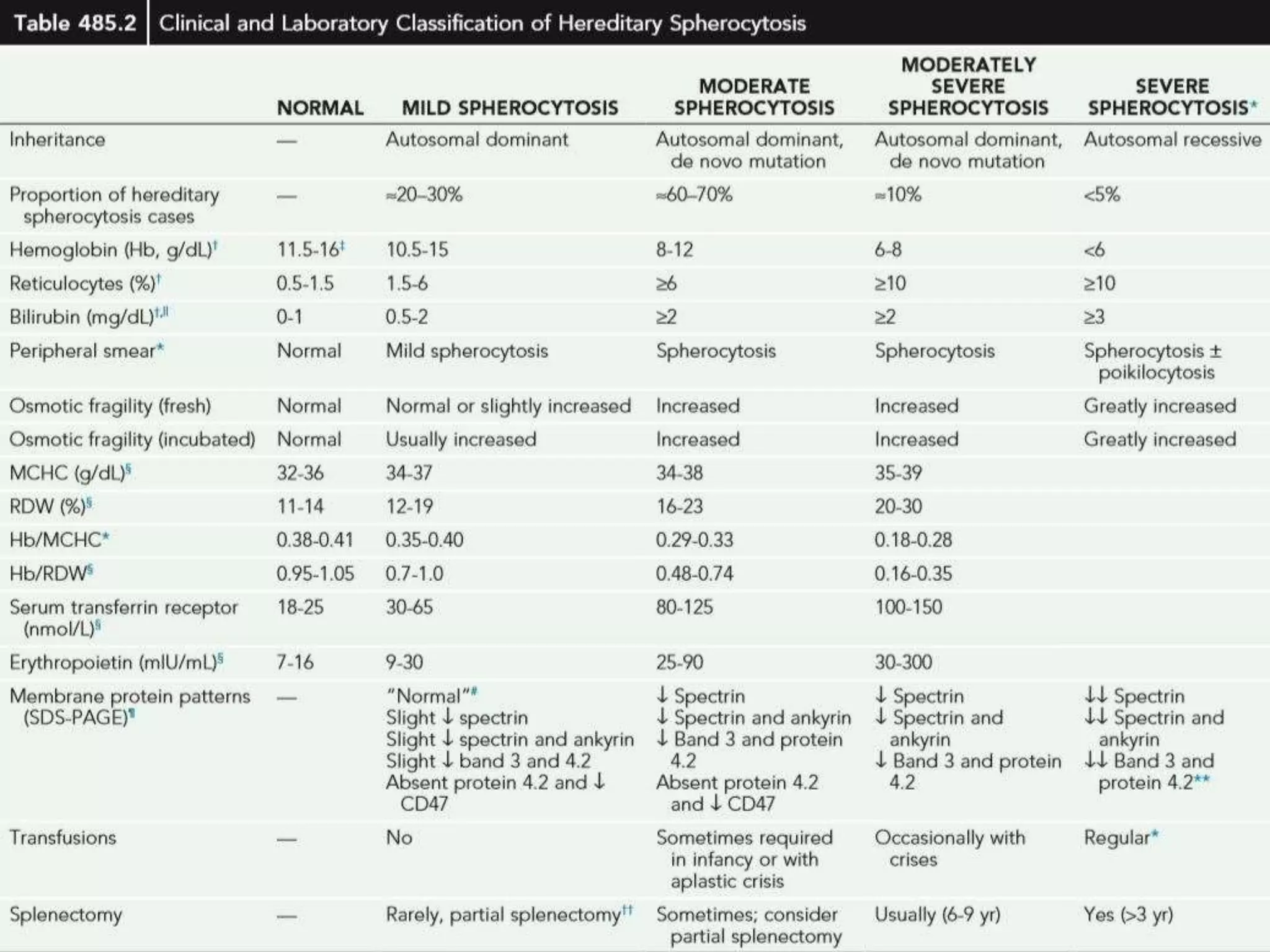 Haemolytic anemias due to cell membrane defects | PPT