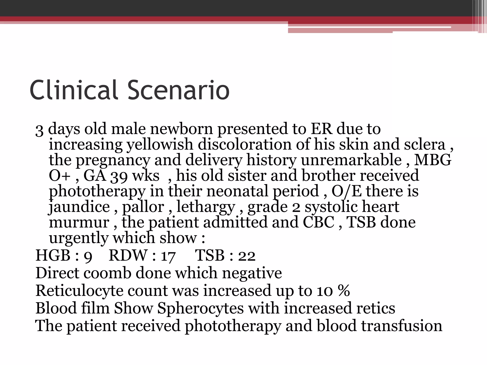 Haemolytic anemias due to cell membrane defects | PPT