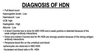 Haemolytic disease of the new born | PPTX