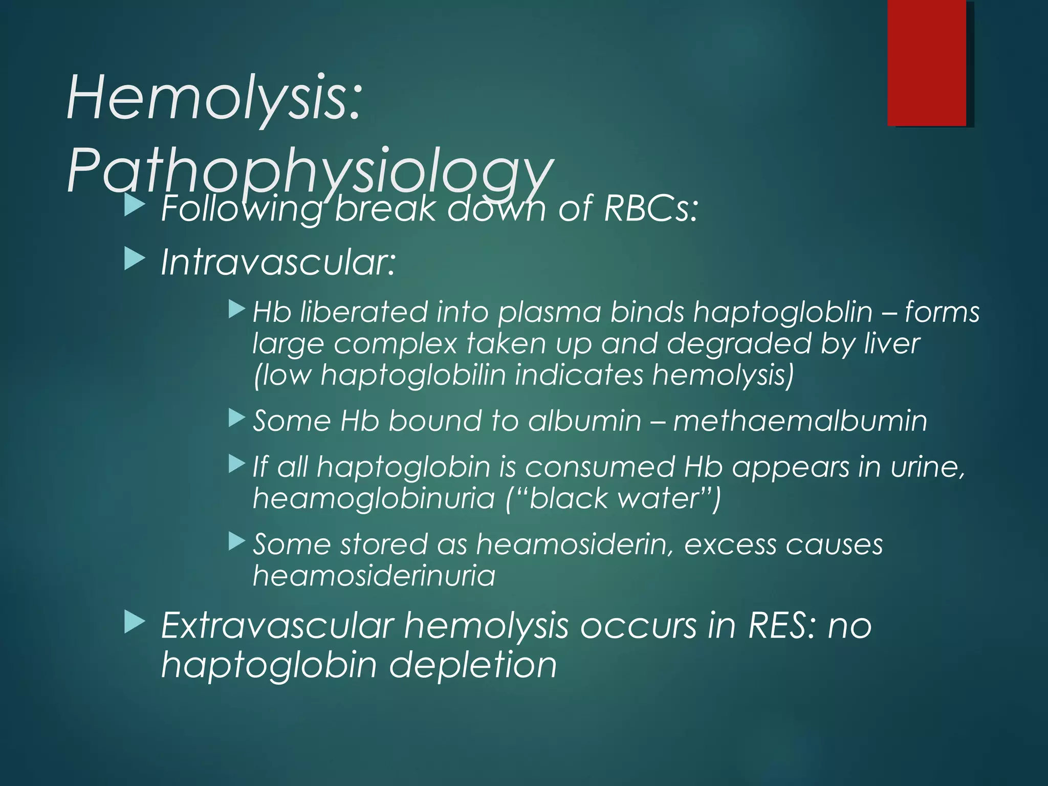 Haemolytic disorders | PPT