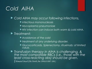 Haemolytic disorders | PPT