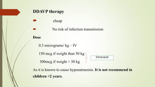 Haemophilia in children | PPTX