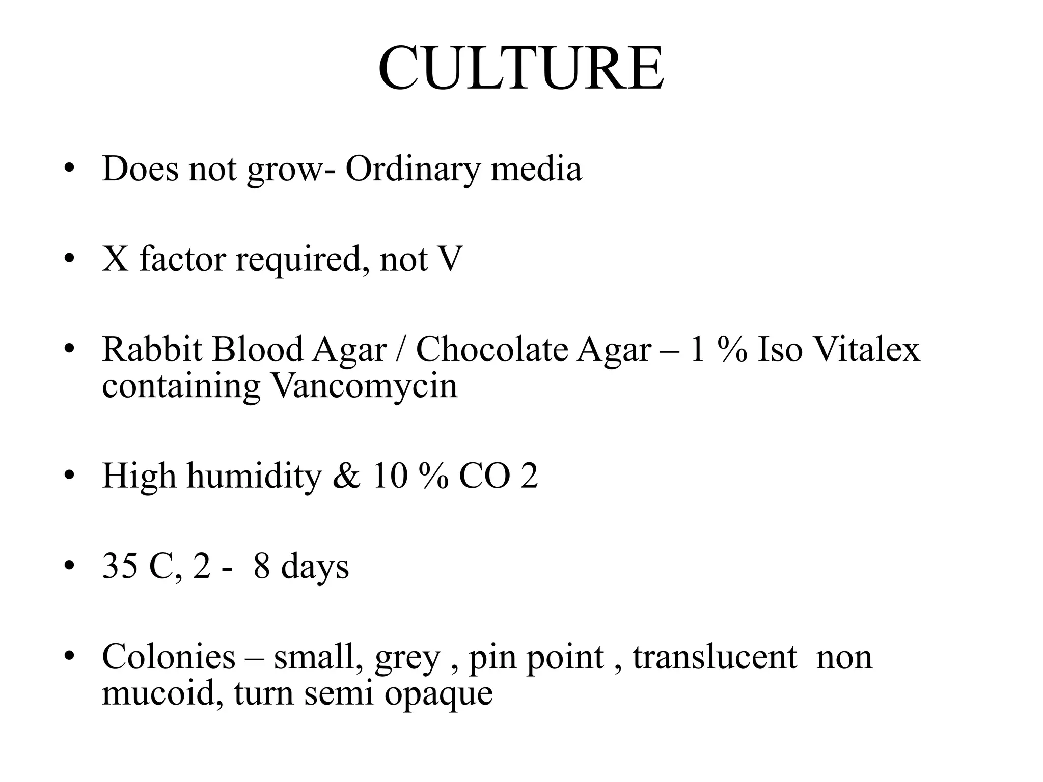 Haemophilus species | PPTX